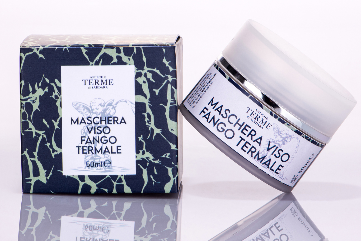 Maschera di fango termale viso - Terme di Sardara